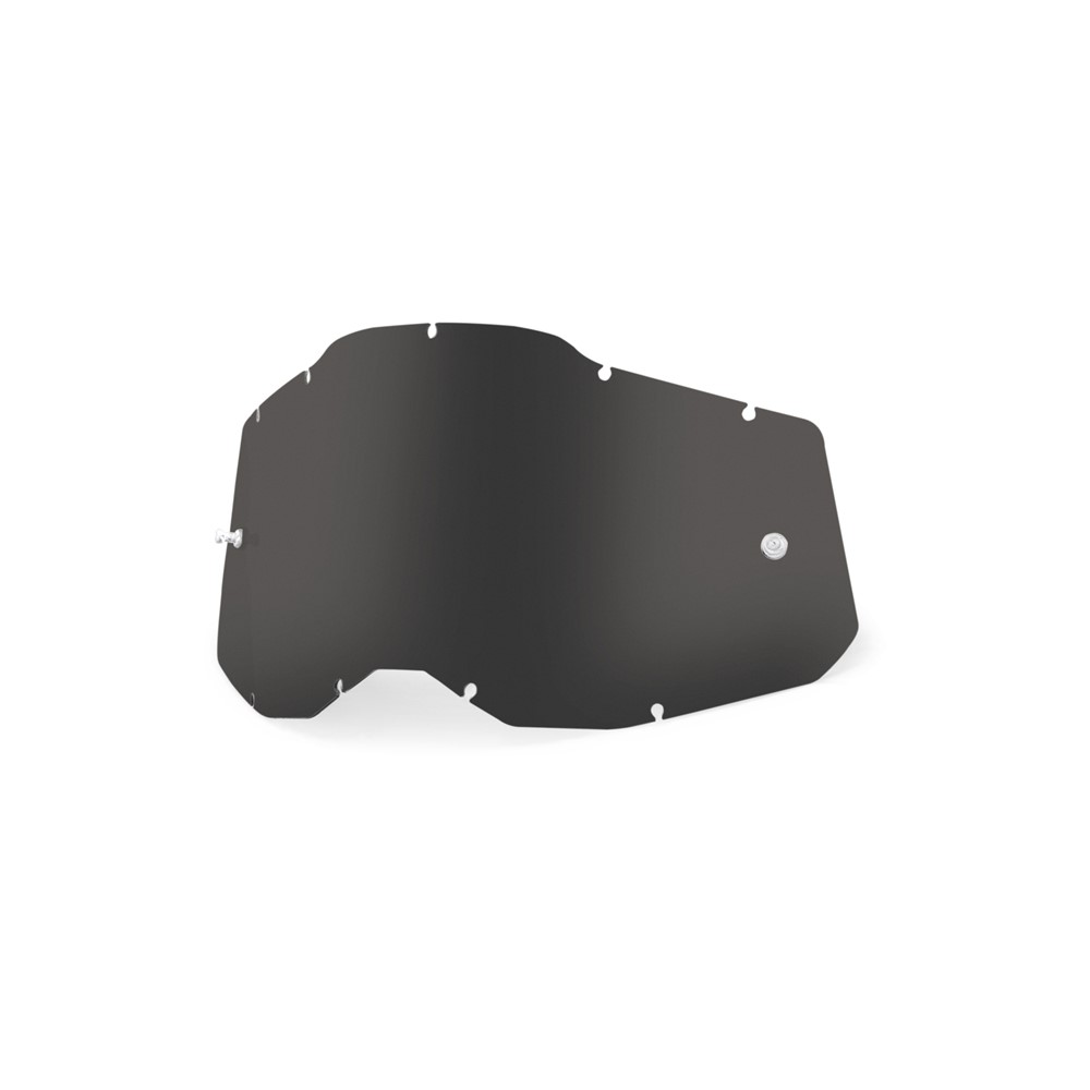 100% Racecraft 2/Accuri 2/Strata 2 Dark Smoke Lens | Tracktion Motorcycles