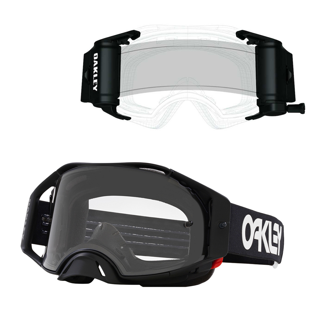 Oakley Airbrake Mx Goggle Roll-Off Kit | Tracktion Motorcycles