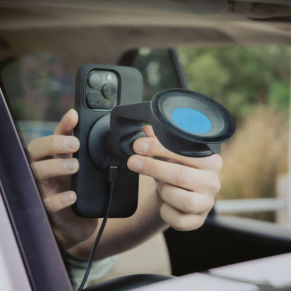 Car Mount Suction Windscreen/Dash Quad Lock | Tracktion Motorcycles