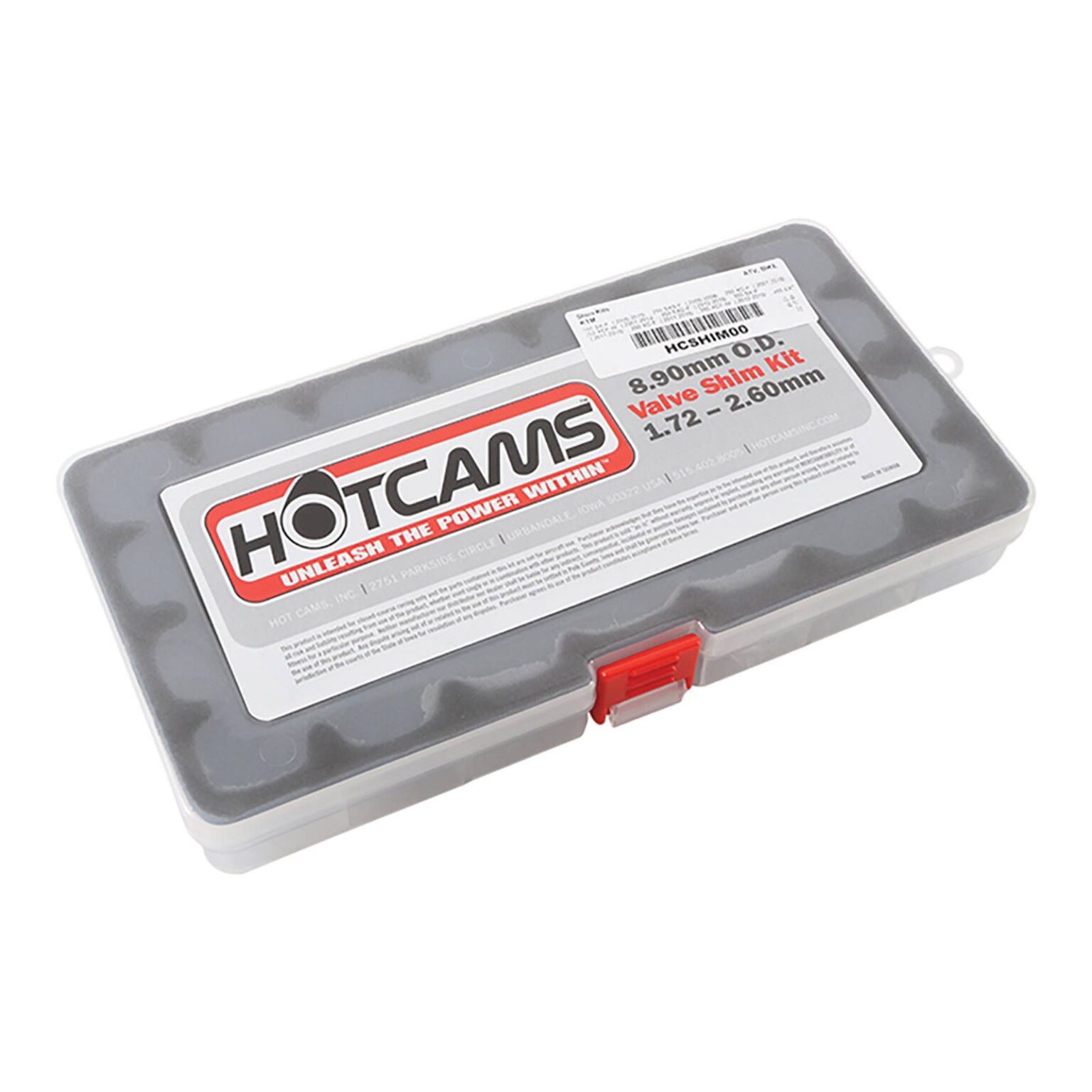 Hot Cam Shim Kit 8.90Mm (1.72Mm-2.60Mm In .04Mm - 3 Ea) 1Box ...