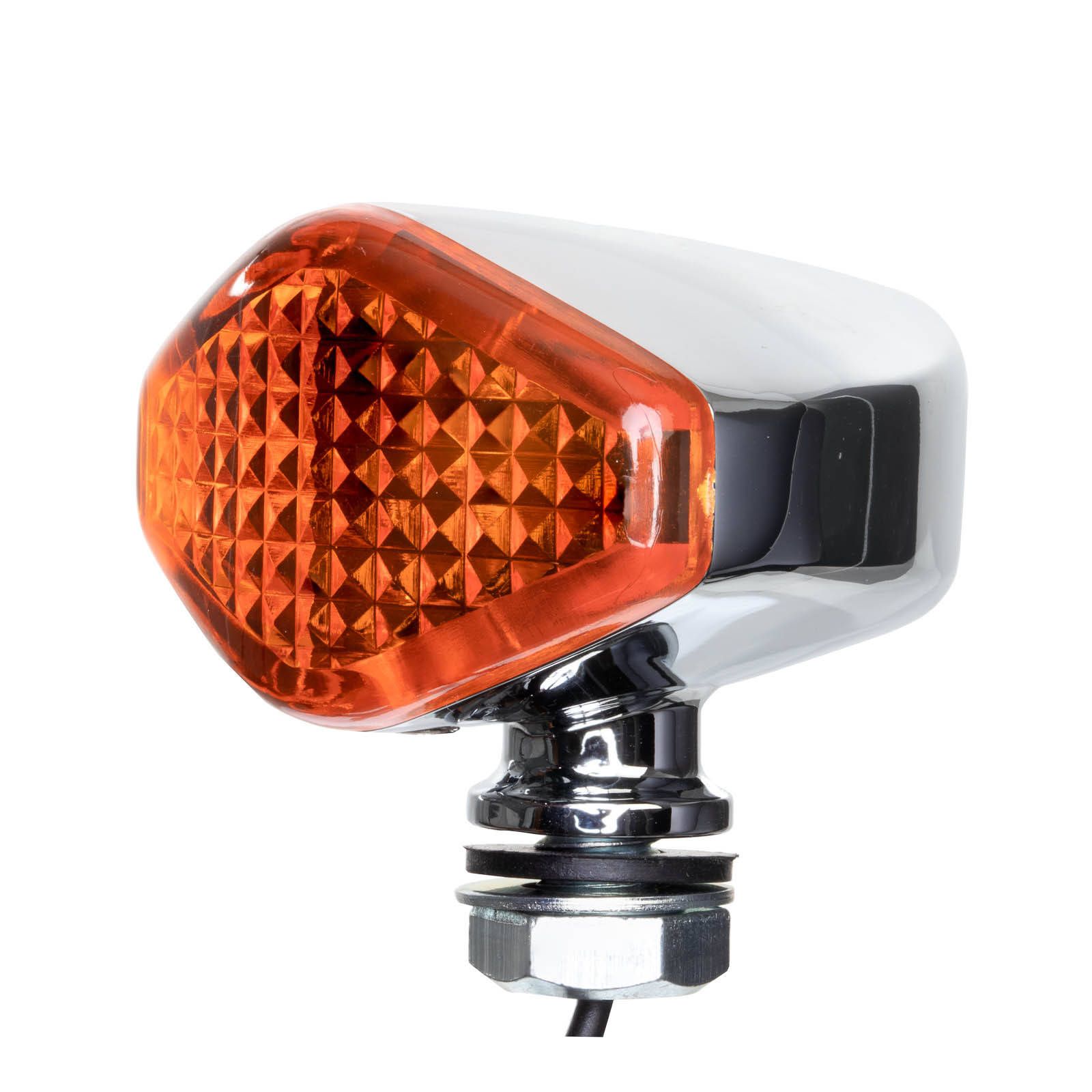 Whites Flasher Lamp Hd Diamond Universal Sml (Ea) | Tracktion Motorcycles