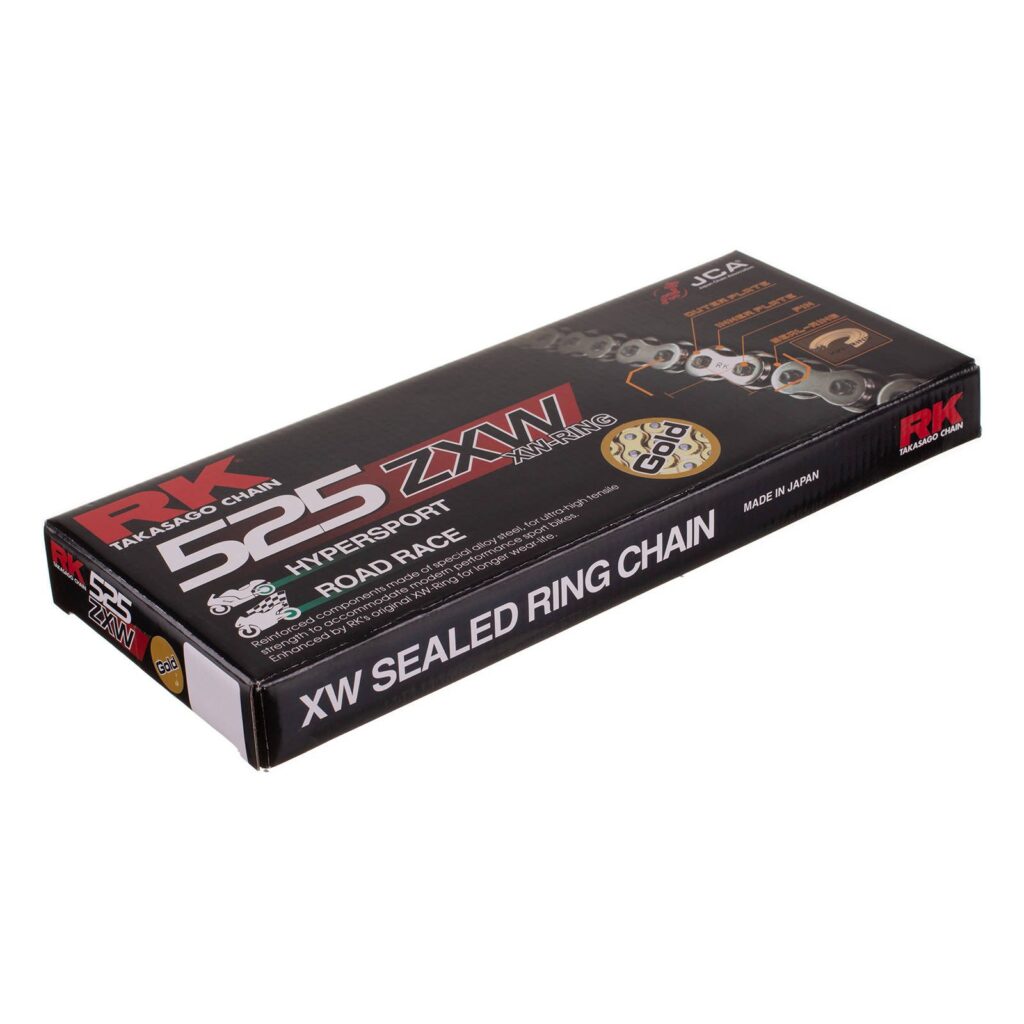 Chain Rk Gb525Zxw Gld X 124 Xw-Ring Hypersport | Tracktion Motorcycles