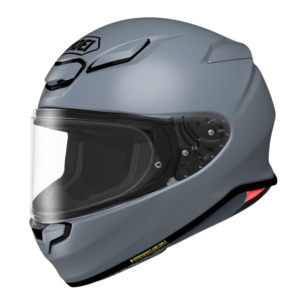 Shoei Nxr2 Med Bas Gry Helmet | Tracktion Motorcycles