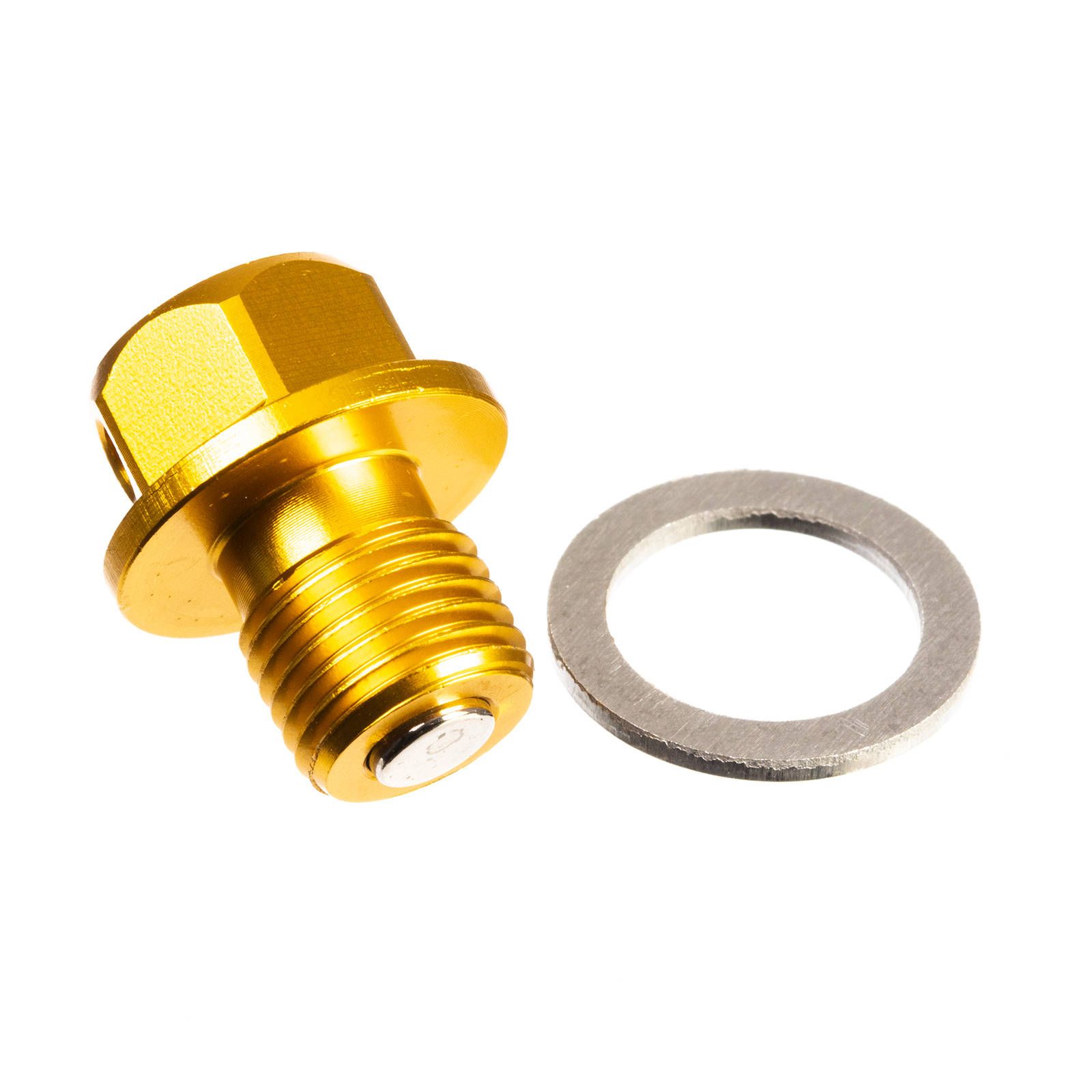 Whites Magnetic Sump Plug Org M12 X 15 - P1.5 | Tracktion Motorcycles