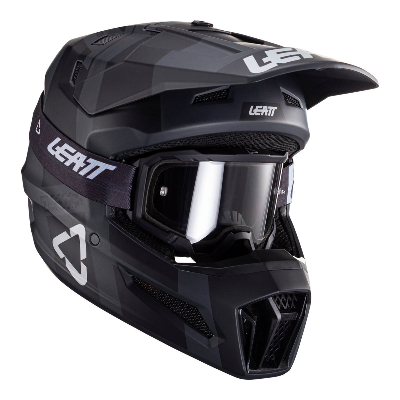 Leatt Helmet Kit Moto 3.5 V24 - Black | Tracktion Motorcycles