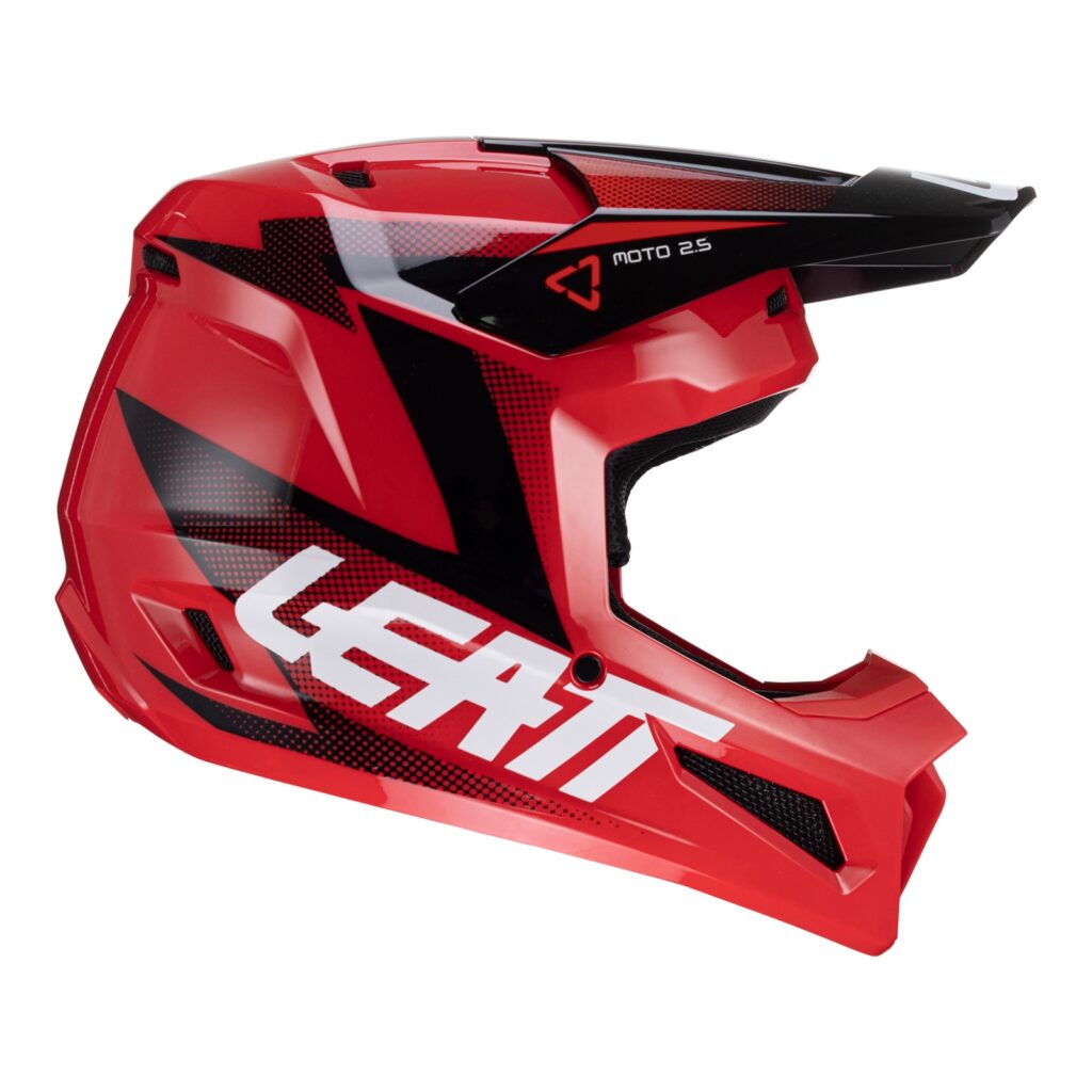 Leatt Helmet Kit Moto 2.5 V24 - Red | Tracktion Motorcycles