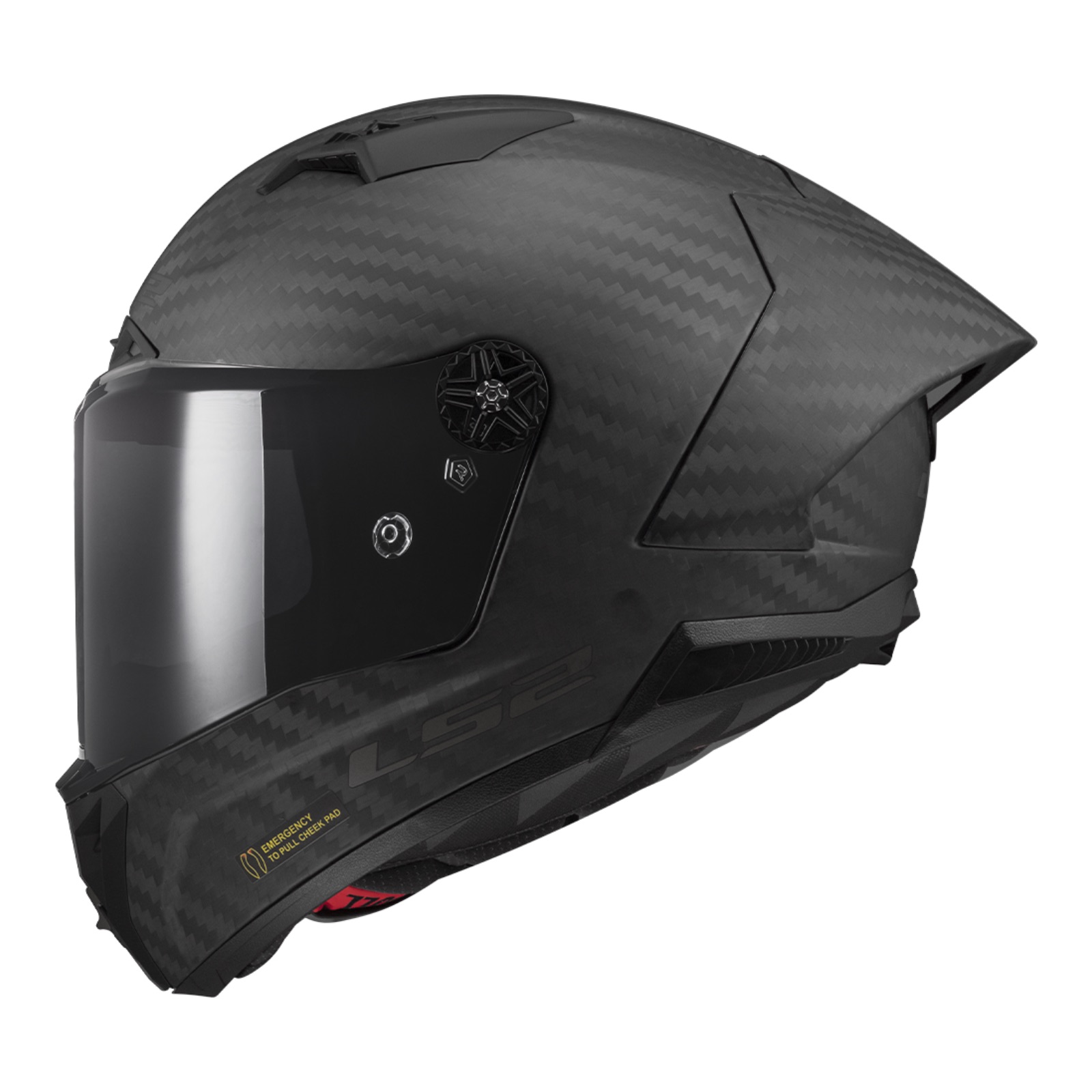 Ls2 Ff805C Thunder Carbon Gp Pro Fim Helmet 06 - Matte Black ...