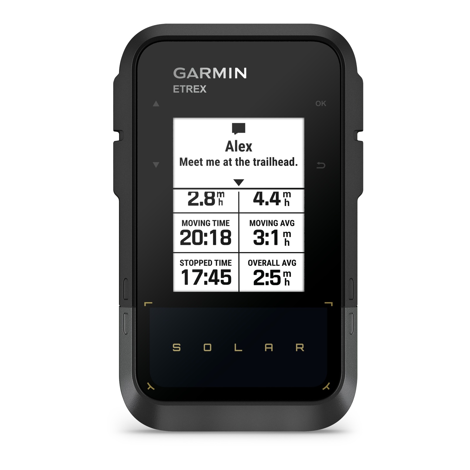 Garmin eTrex Solar (Worldwide) | Tracktion Motorcycles
