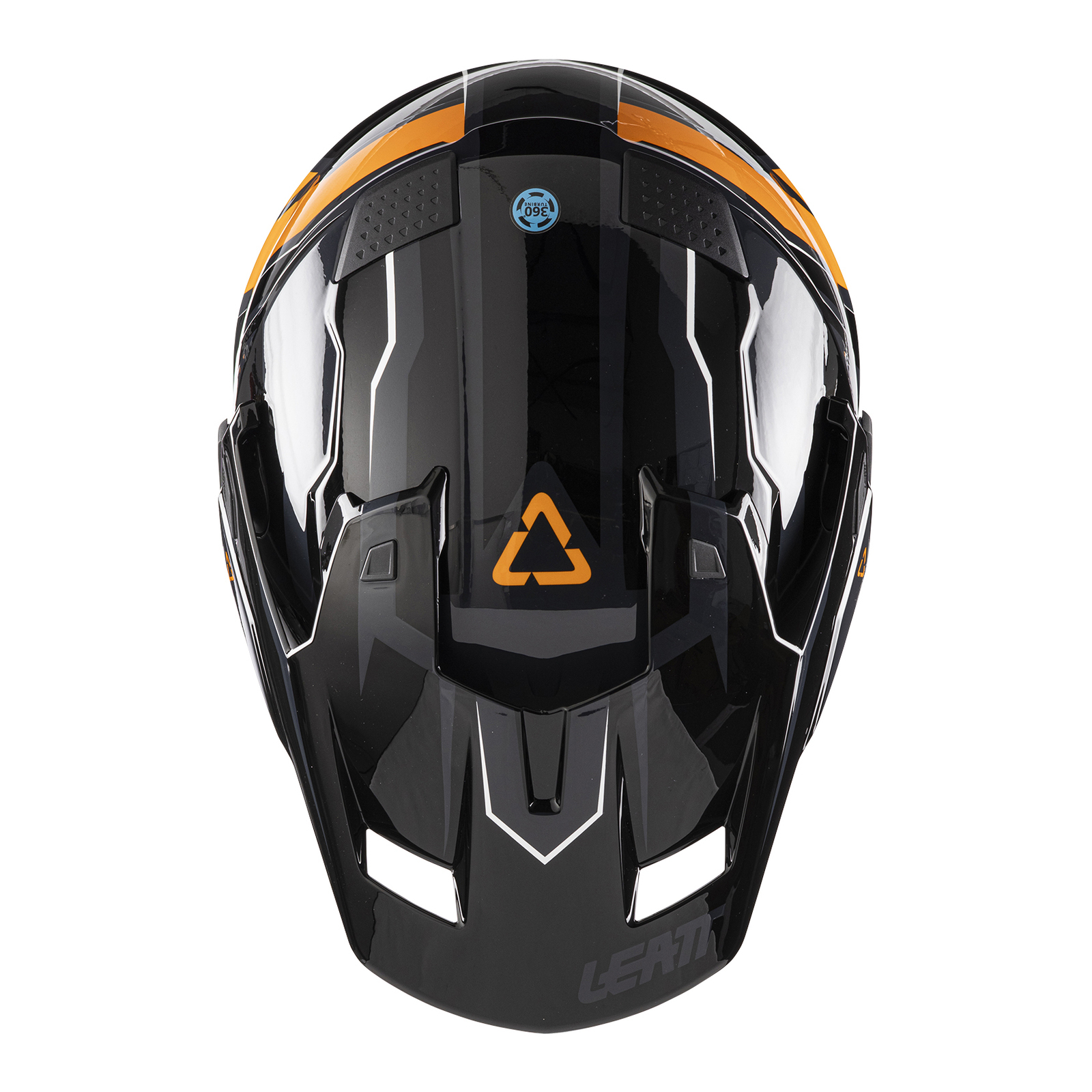 Leatt 7.5 ADV Helmet Kit - Black / Orange | Tracktion Motorcycles